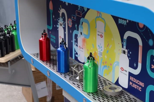 100,000 fewer plastic bottles used thanks to an HSBC Malta backed ...