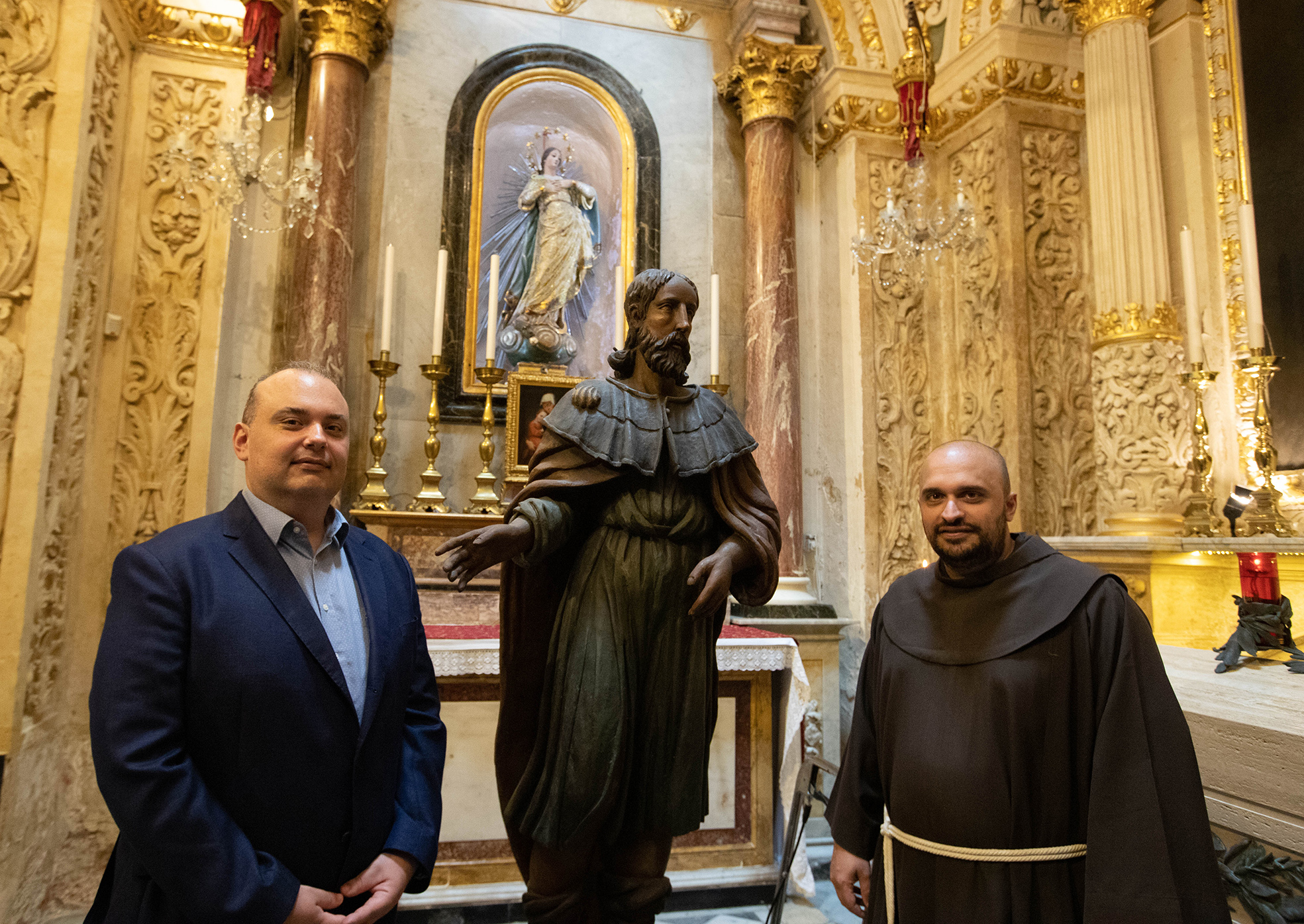 Statwi tal-Immakulata Kunċizzjoni u Santu Rokku se jiġu rrestawrati bl ...