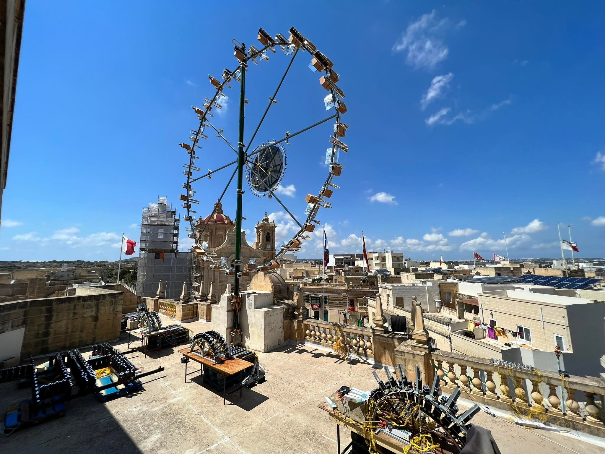 Qrendi prepares for its midnight fireworks show