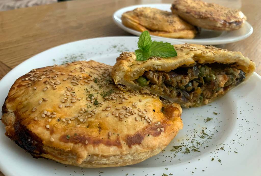 Torti żgħar tal-lampuki u z-zucchini