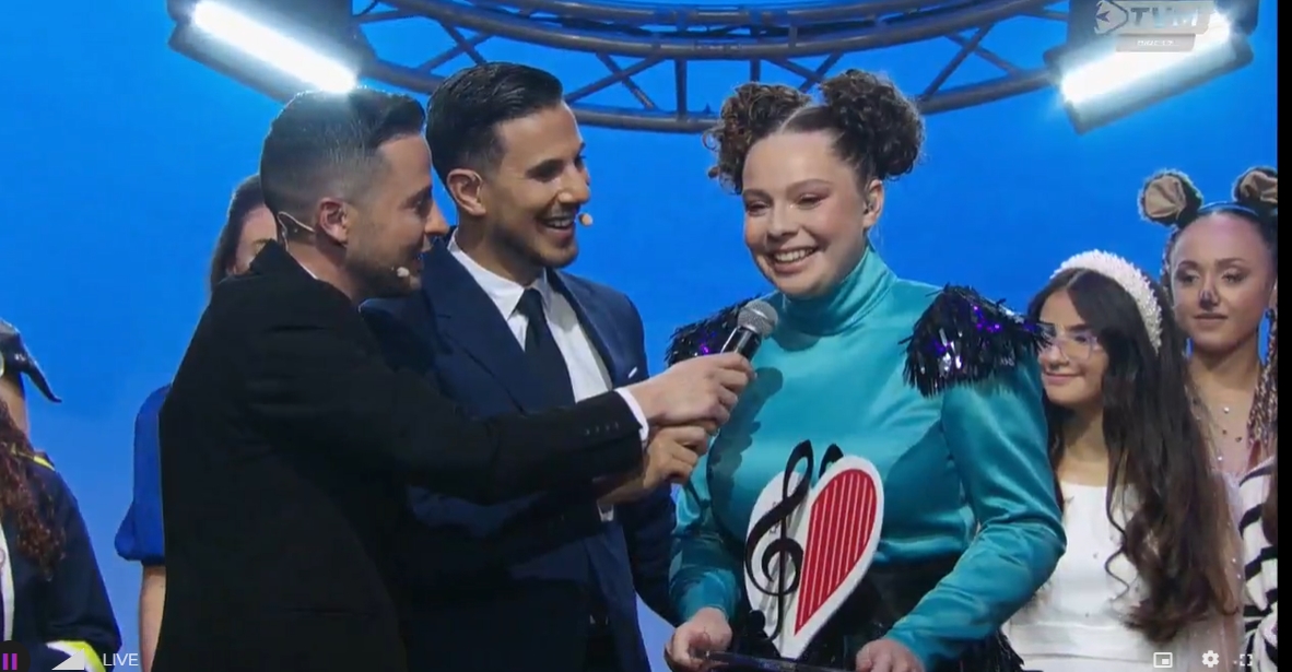 Gaia Gambuzza tirbaħ il-Malta Junior Eurovision Song Contest 2022