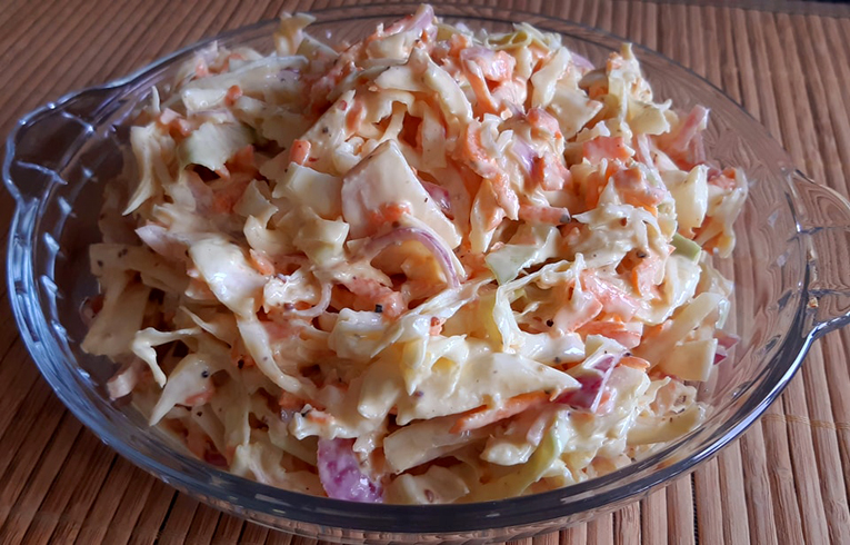 Riċetta tal-coleslaw