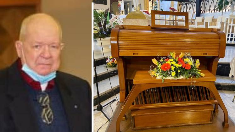 Imut Patrick Falzon Gougħ; għall-50 sena kien l-organista tal-Knisja ...