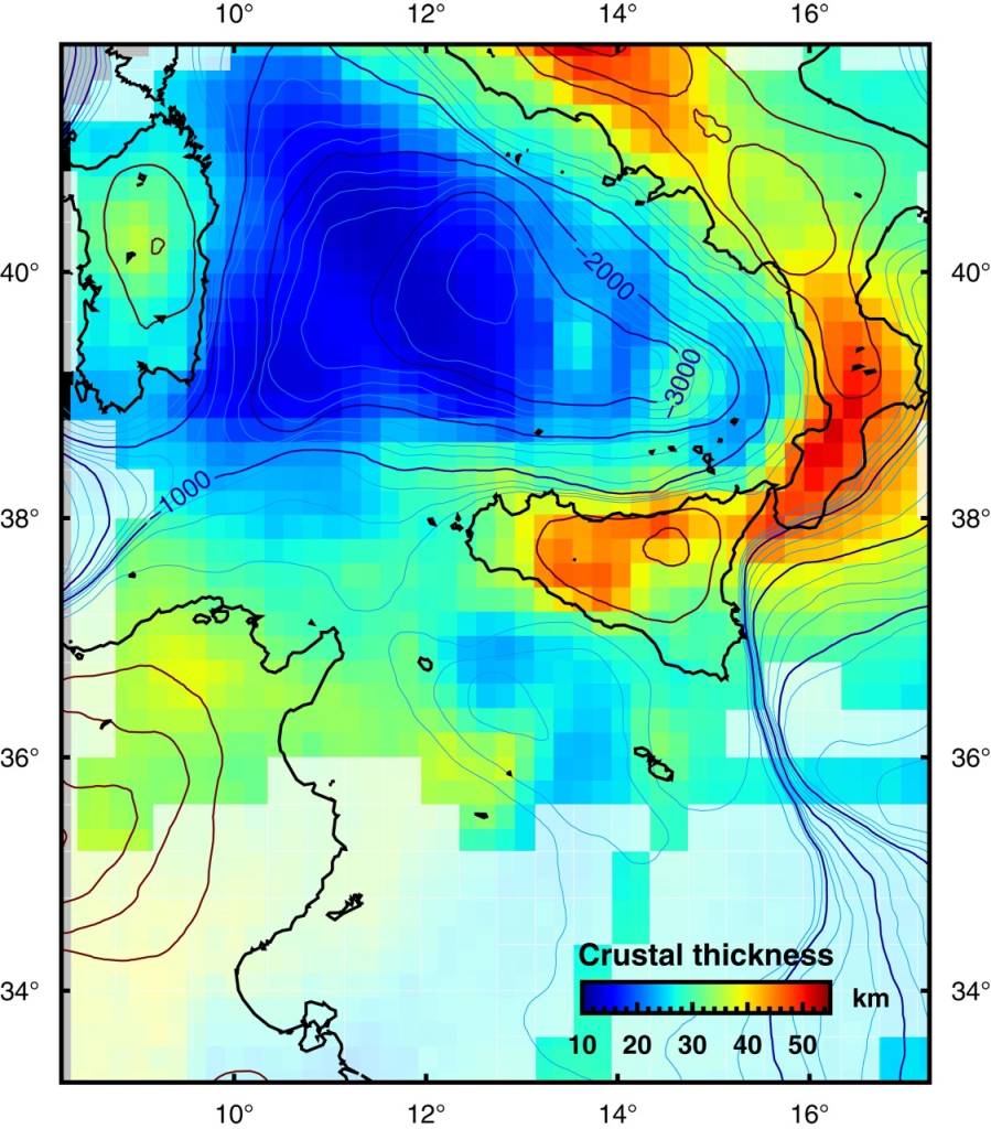 Maltese seismologist publishes new map of thickness of the crust for ...