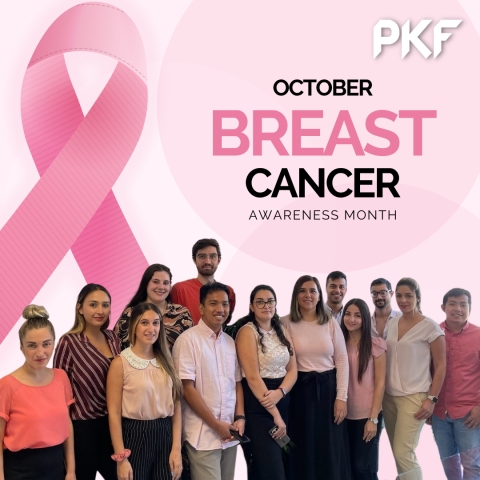 PKF Malta wears pink to mark Pink October - Newsbook