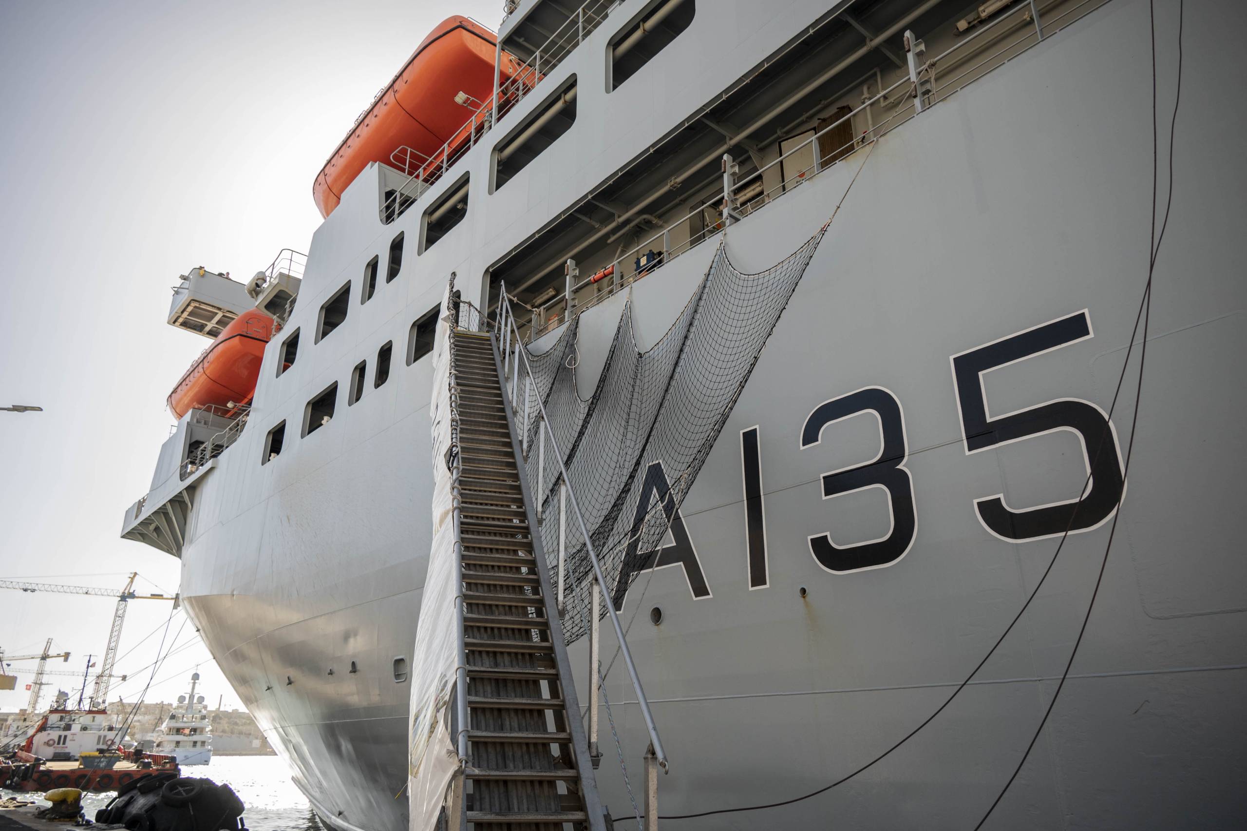 Photos: The medical complex inside RFA Argus - Newsbook