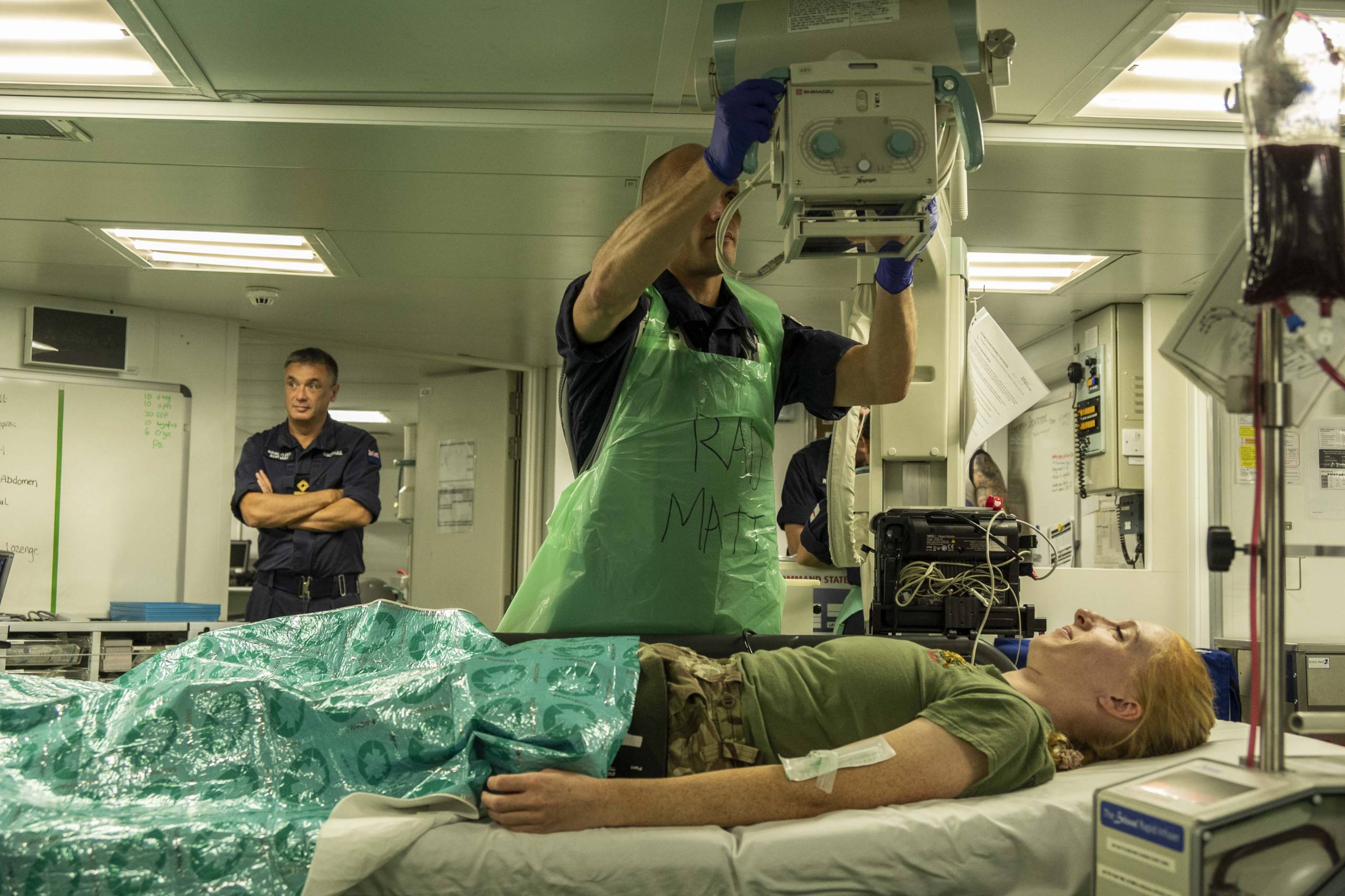 Photos: The medical complex inside RFA Argus - Newsbook