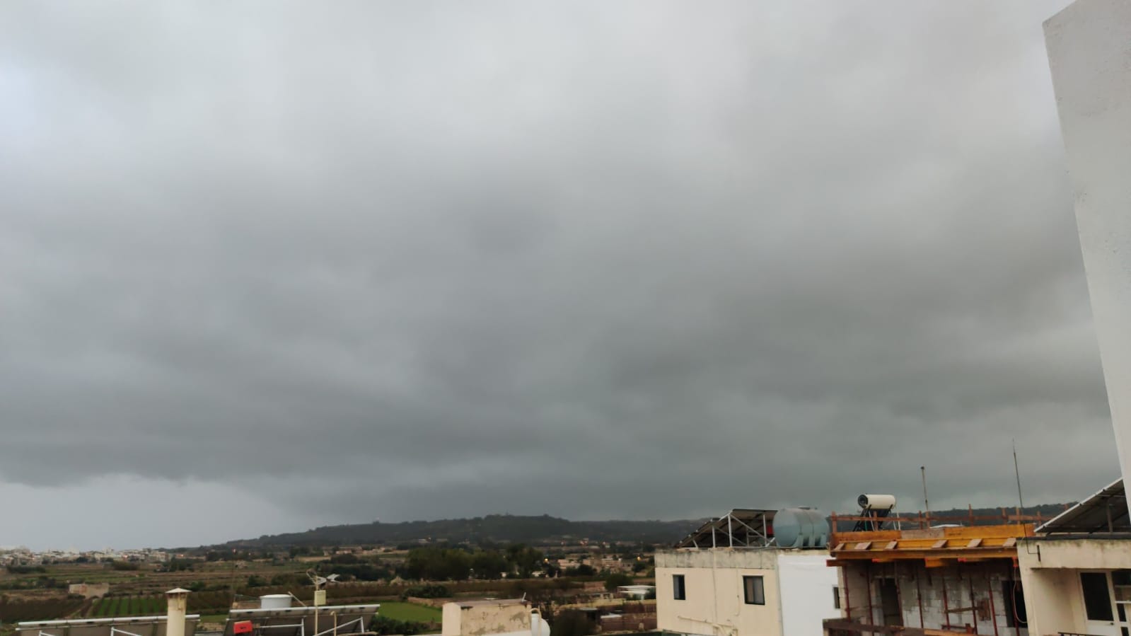 Thunder storm hits Maltese islands