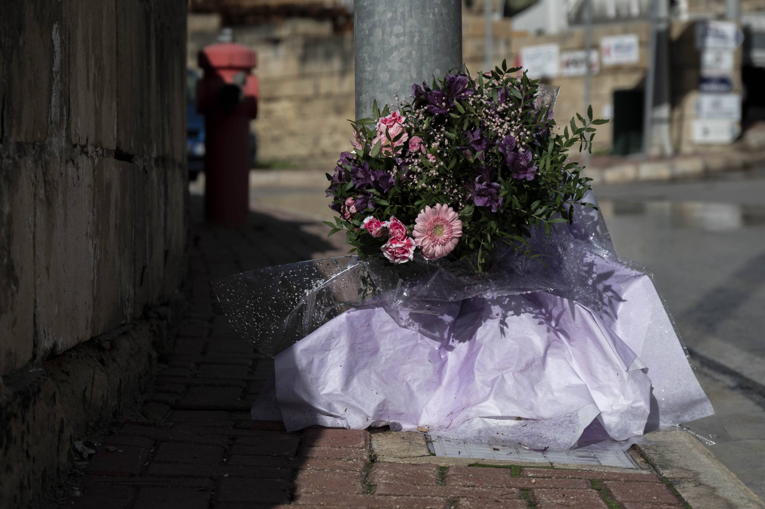 Flowers laid near murder site of Bernice, funeral to be held today