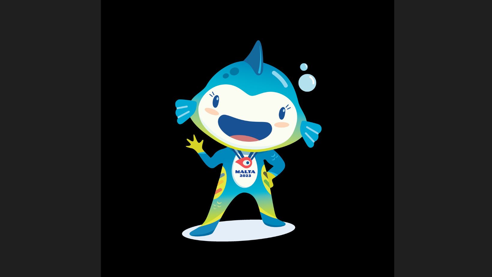 Puka... Mascot of the 2023 Games of the Small States of Europe ...