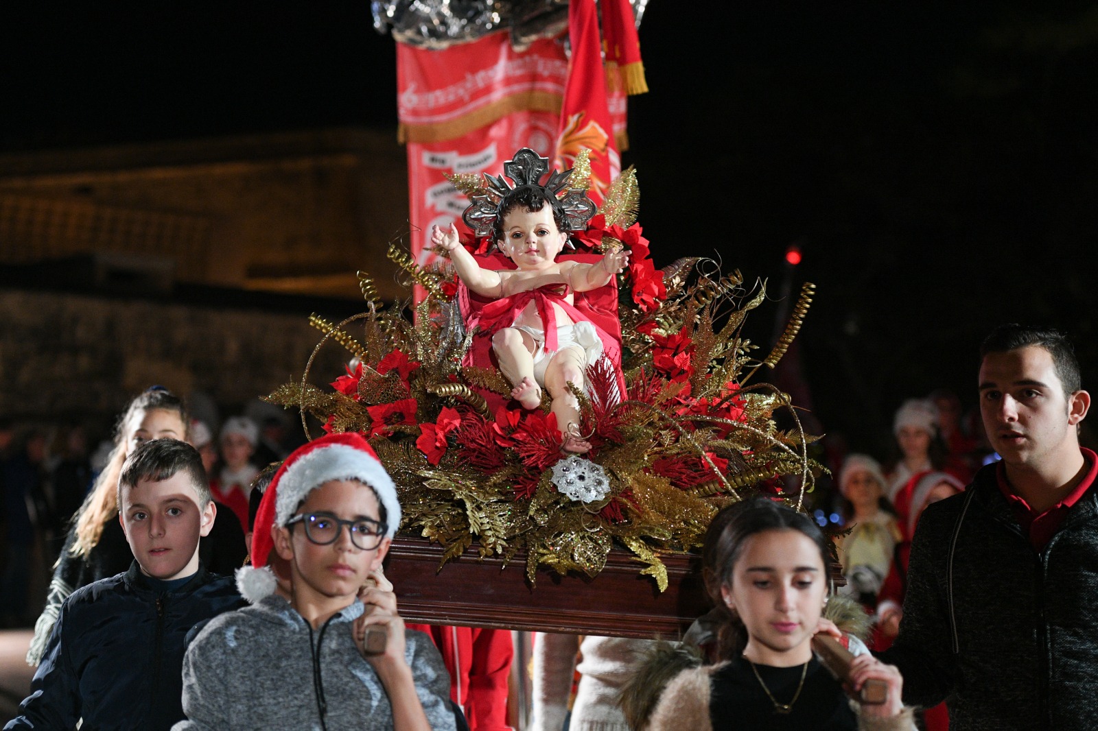 Procession of baby Jesus returns after two years