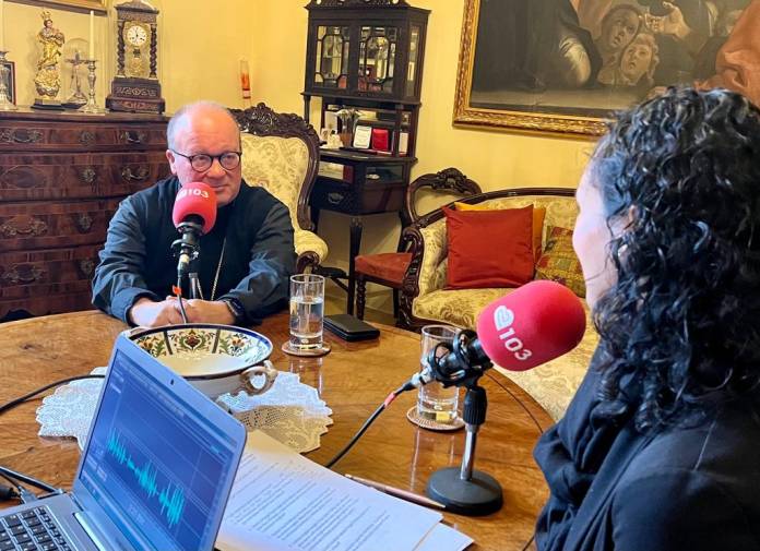 Archbishop interviewed on Christmas Day on 103 Malta’s Heart