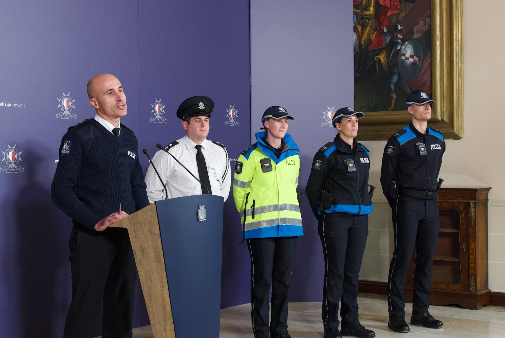 Malta Police unveils new uniforms