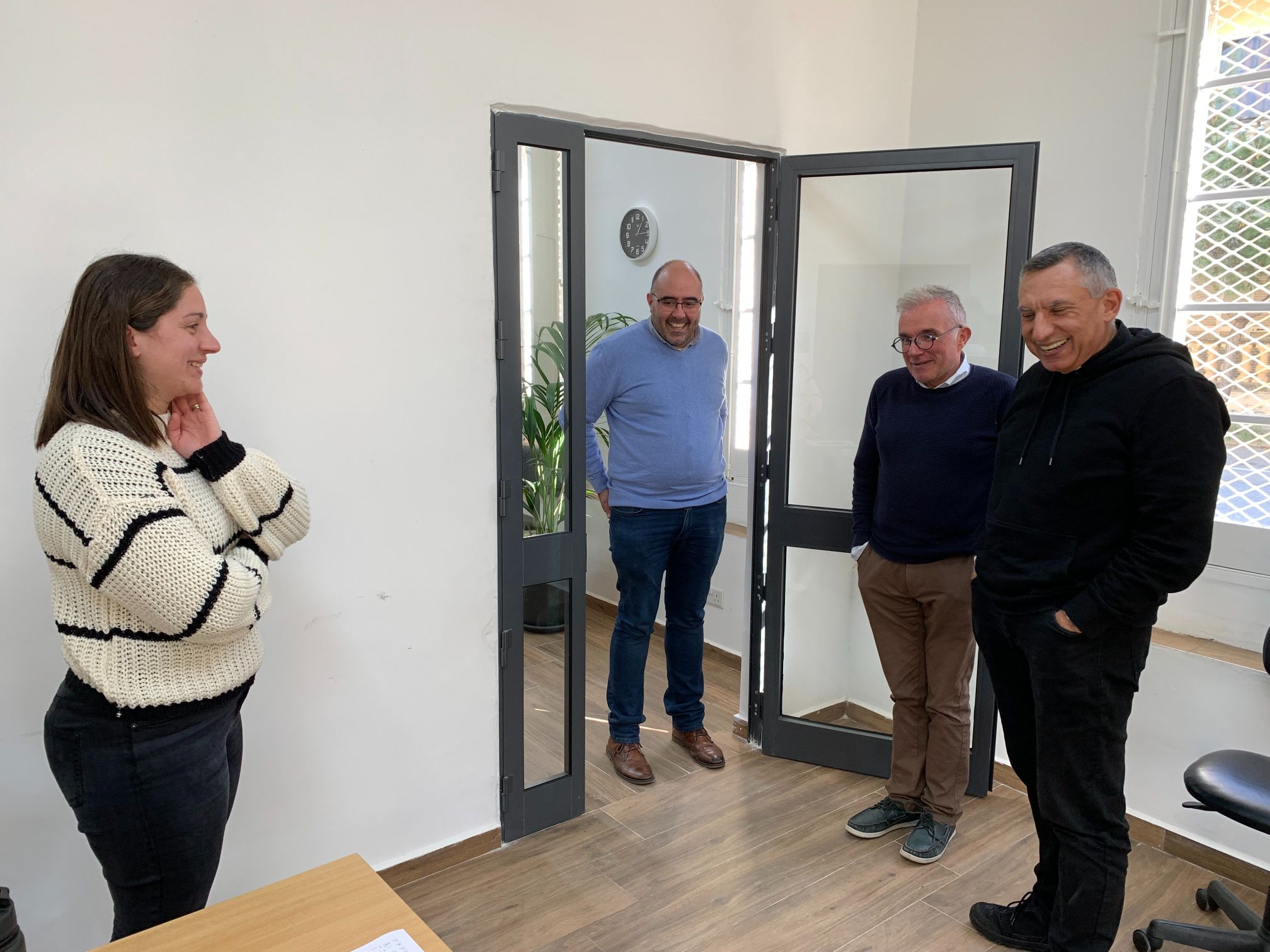 L-Isqof Teuma iżur l-uffiċini ġodda tal-Gozo Press