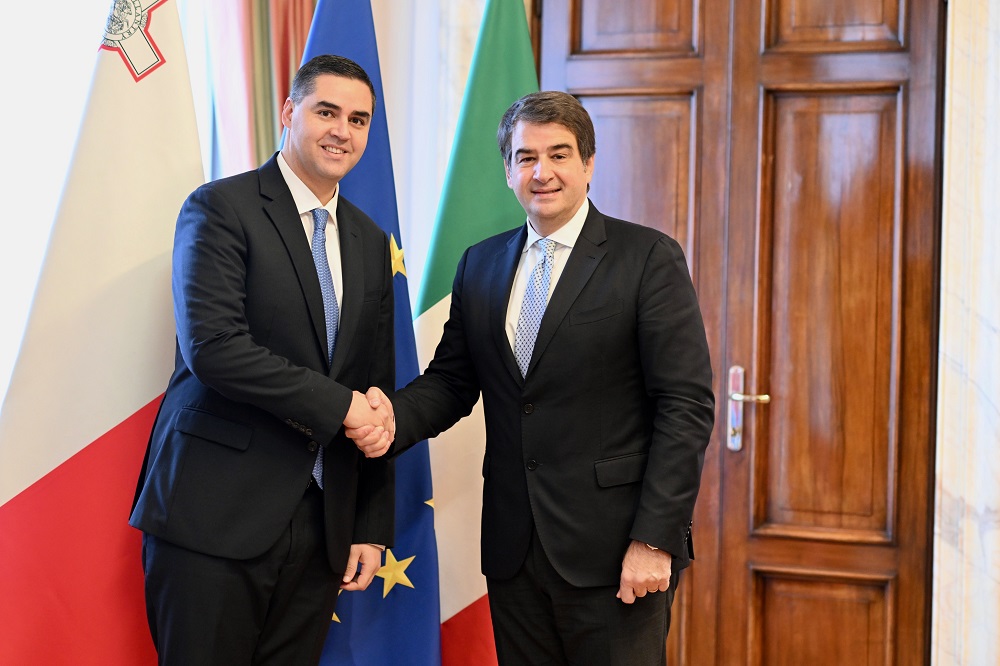 Ian Borg holds several bilateral meetings in Italy