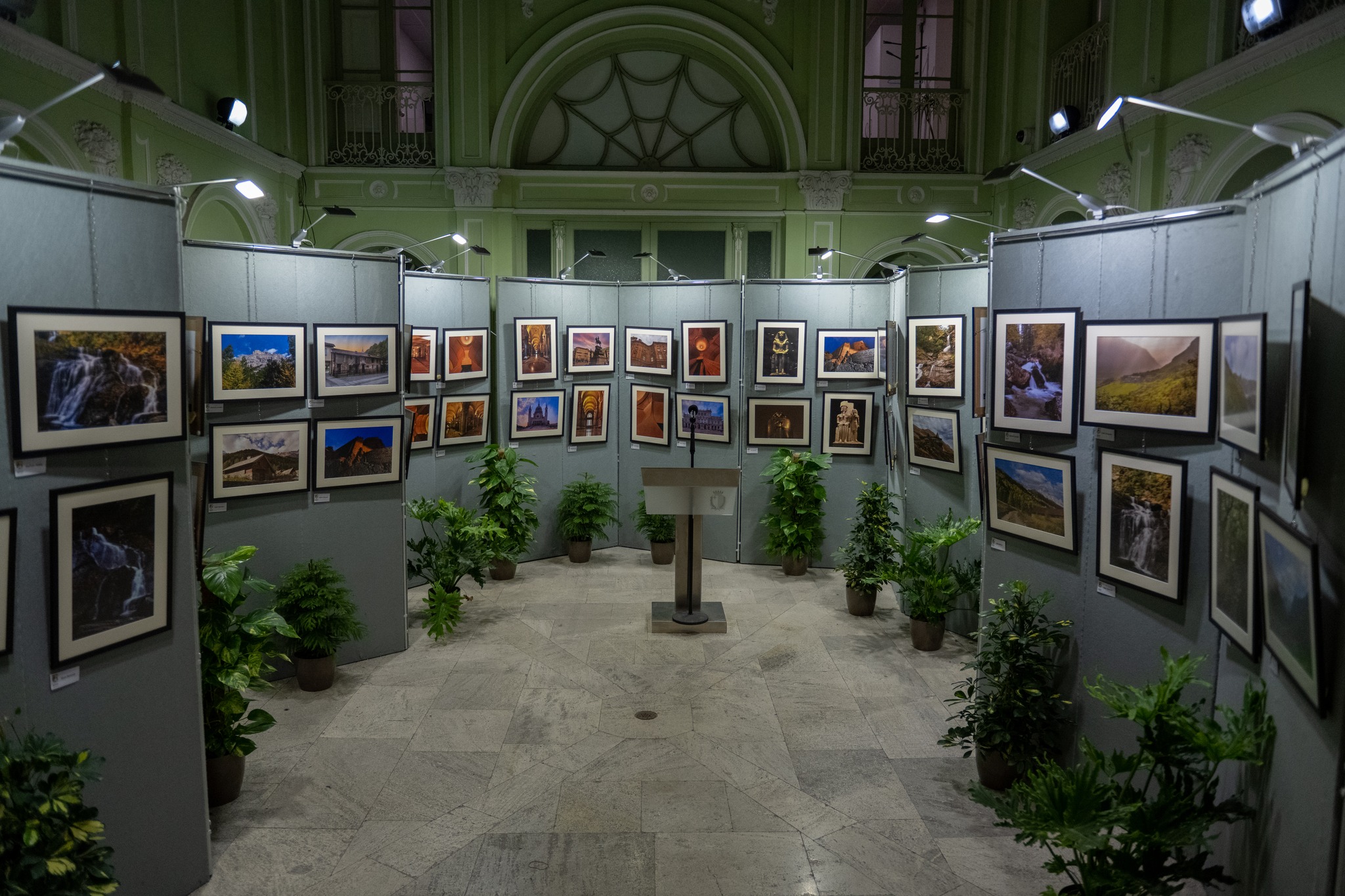 Year 11 Savio College students set up exhibition in Valletta