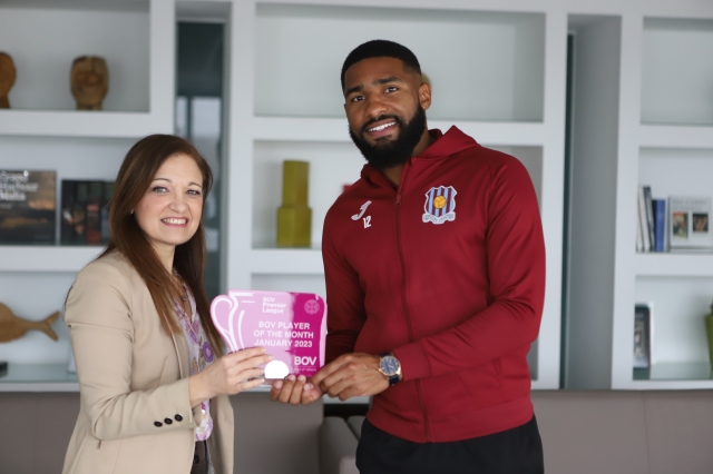 Gżira’s Jefferson wins January’s BOV Player of the Month