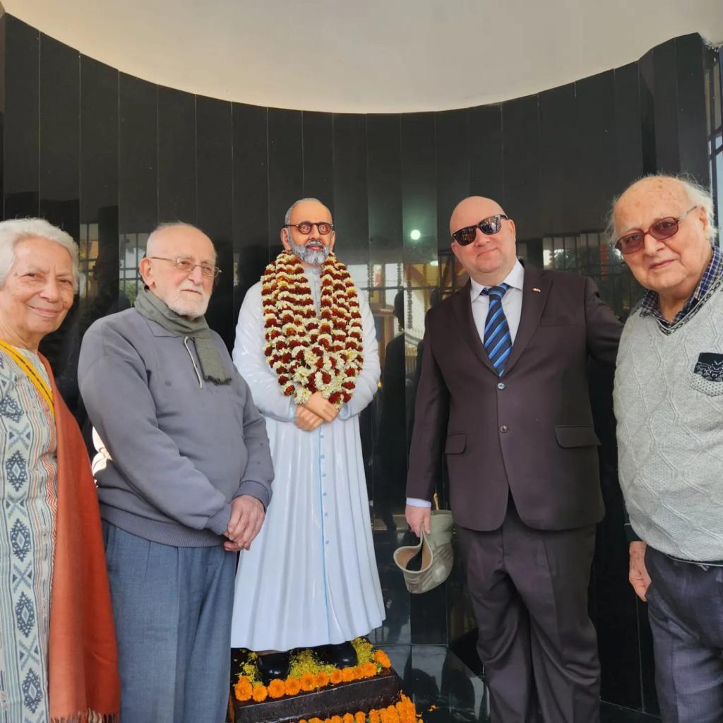 Fr Anthony Debono's statue unveiled in India - Newsbook