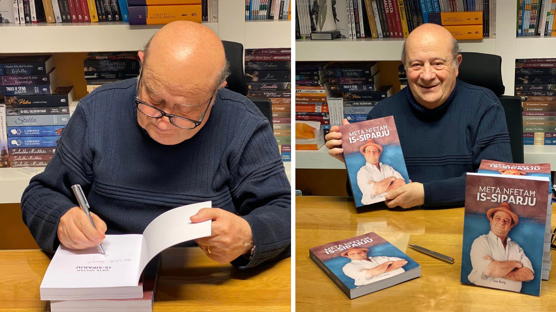 L-attur Joe Borg iniedi l-biografija tiegħu b'risq id-Dar tal ...