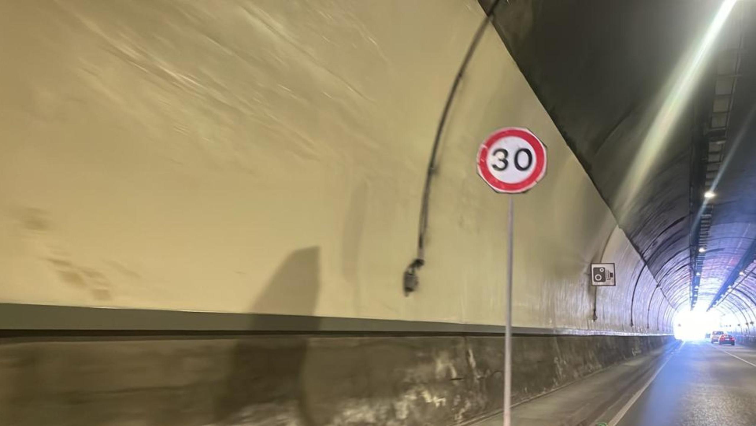 30km/hr sign goes up in Regional Road tunnel - Newsbook