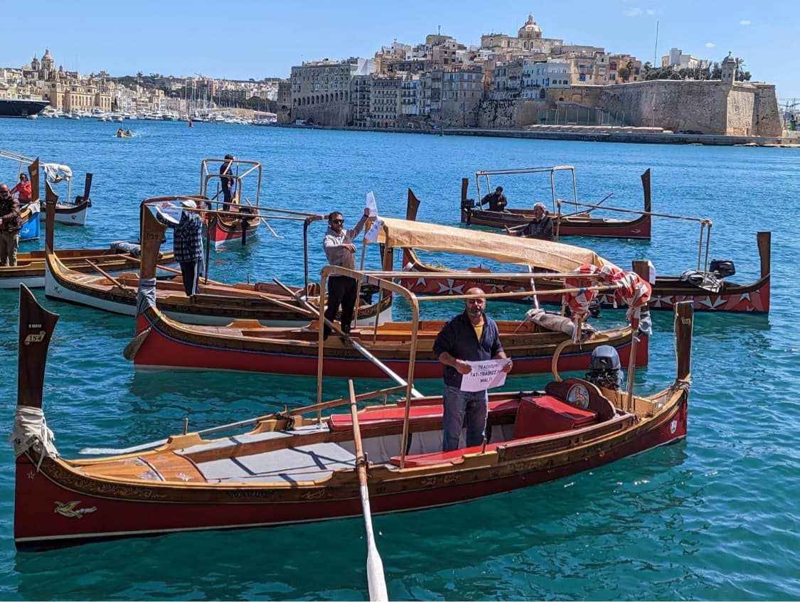 Boaters protest as cruise liners set to muscle out traditional dgħajsa ...