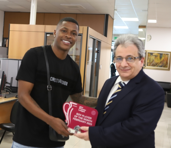 BOV players of the month - Newsbook