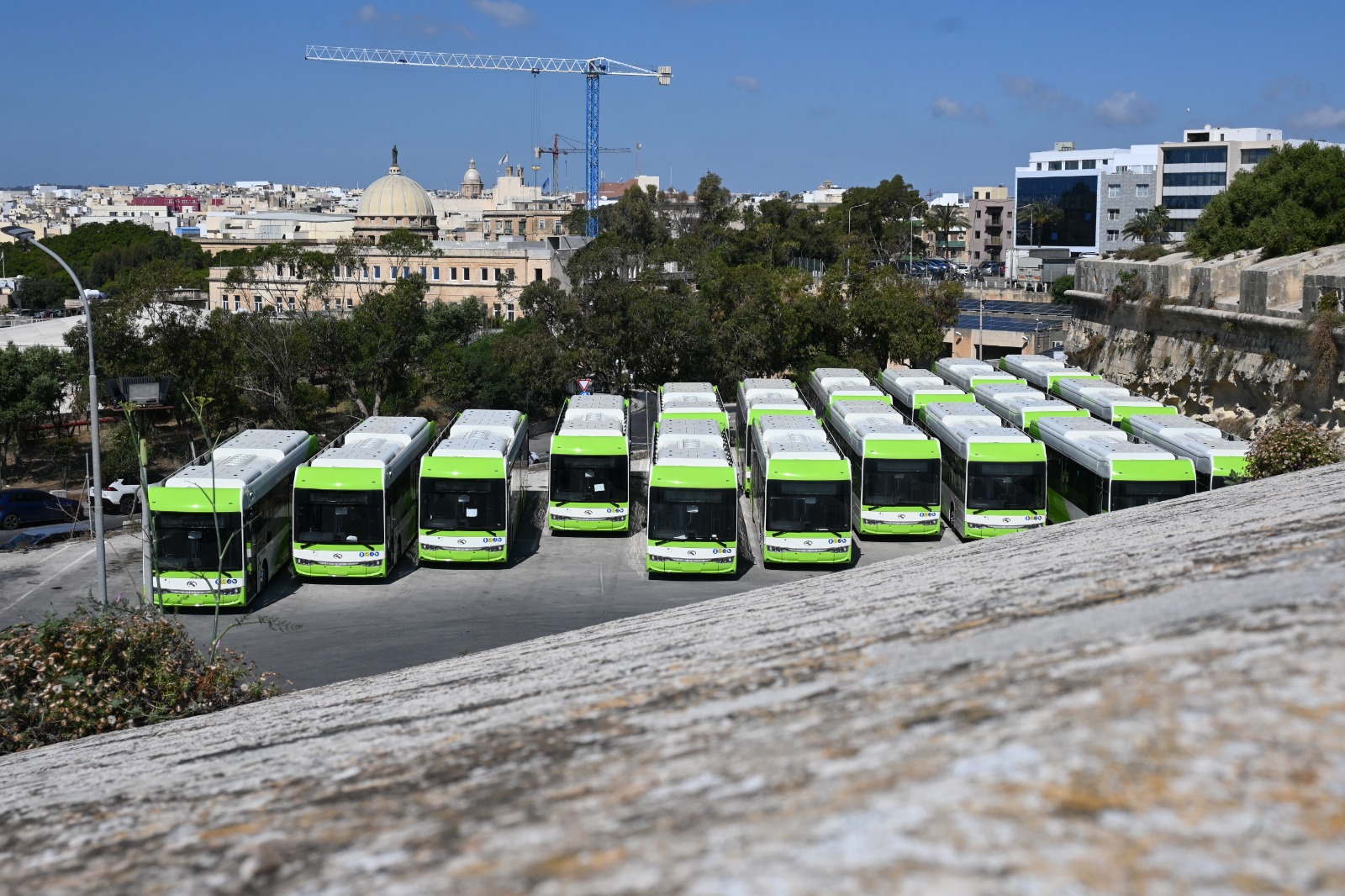 Tal-linja elettriċi waslu f'Jannar u se jibdew jaħdmu fil-ġimgħat li ġejjin