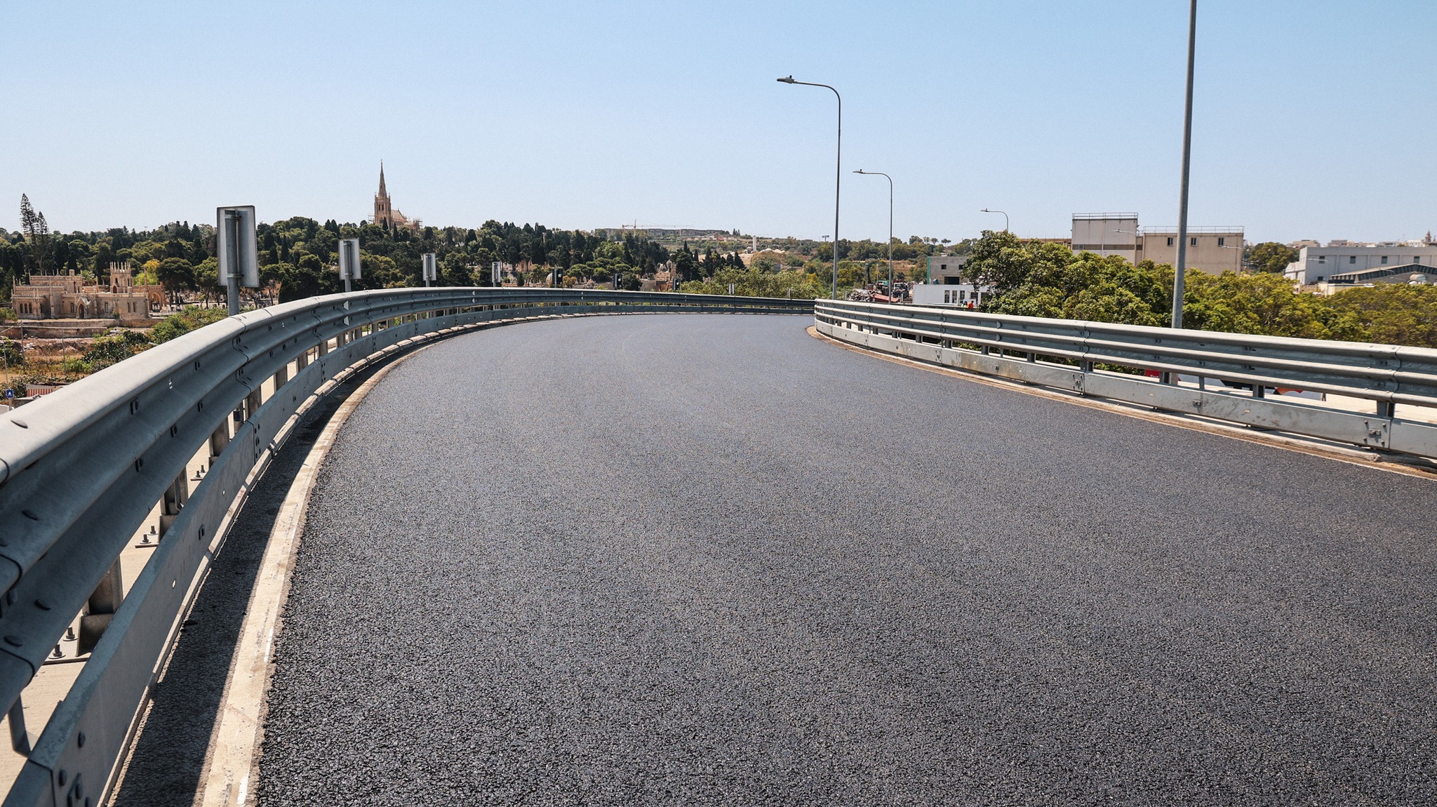 Marsa flyover emergency works completed