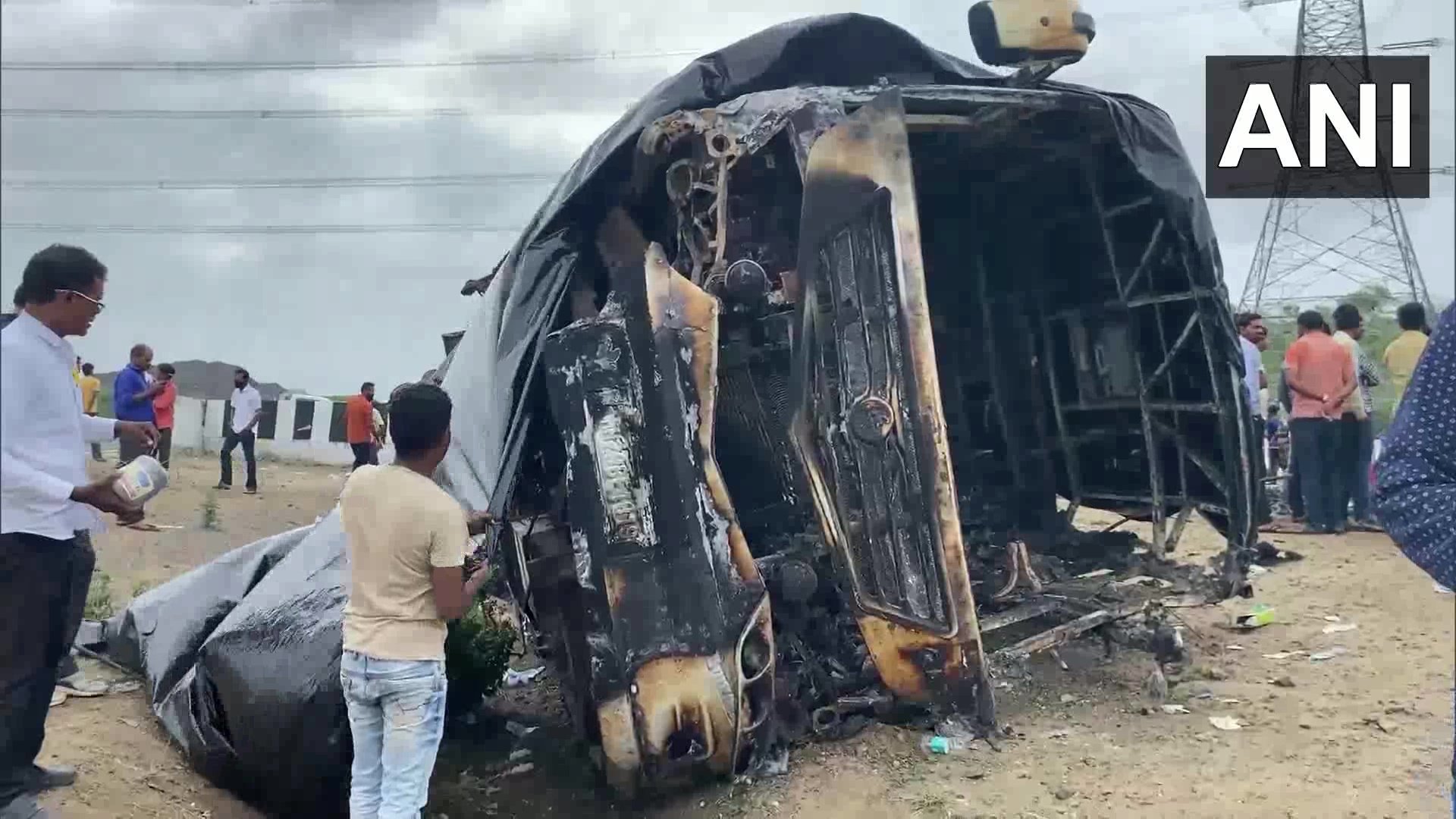 At least 25 dead after bus crashes in India