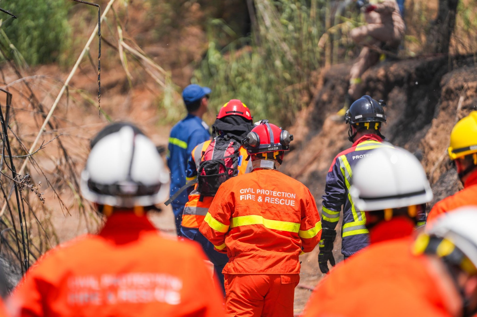 Maltese firefighters in Greece hailed by ambassador Cuschieri