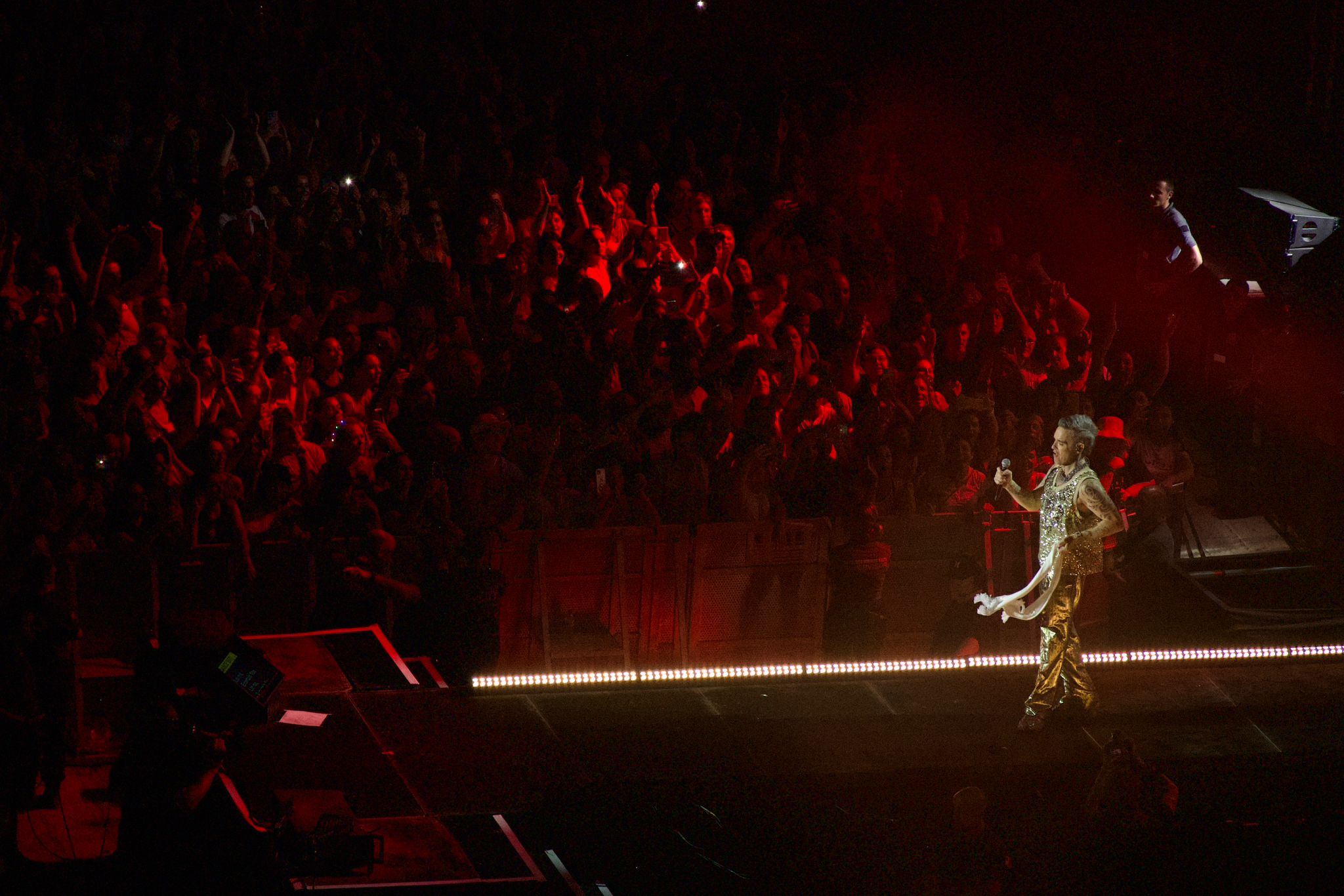 Photos: Robbie Williams wows massive crowd in Floriana