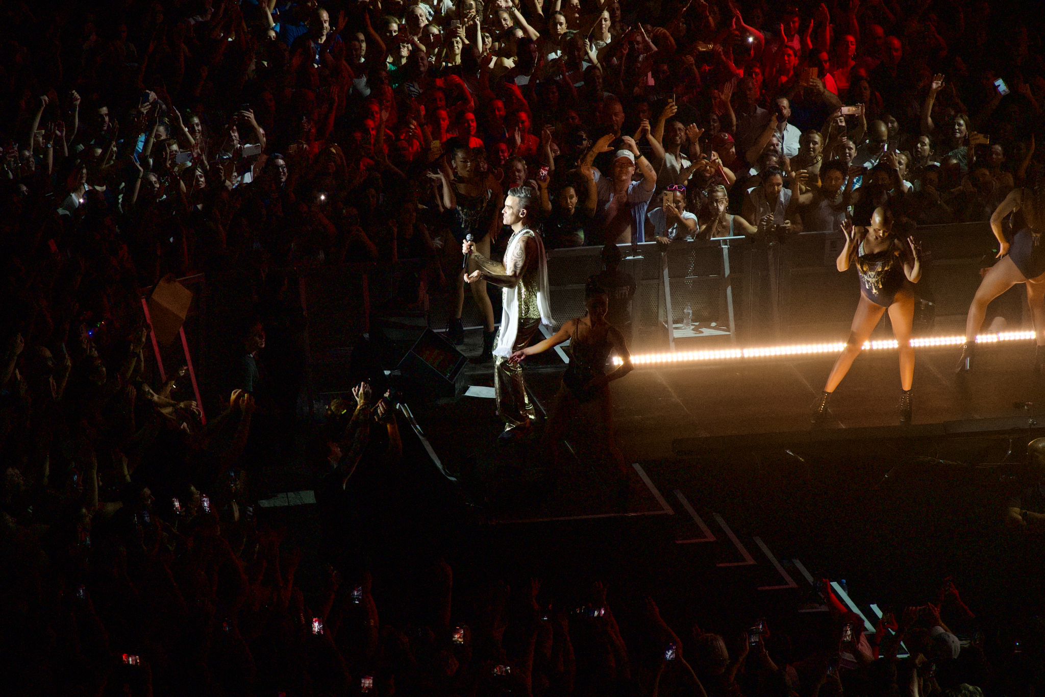 Photos: Robbie Williams wows massive crowd in Floriana