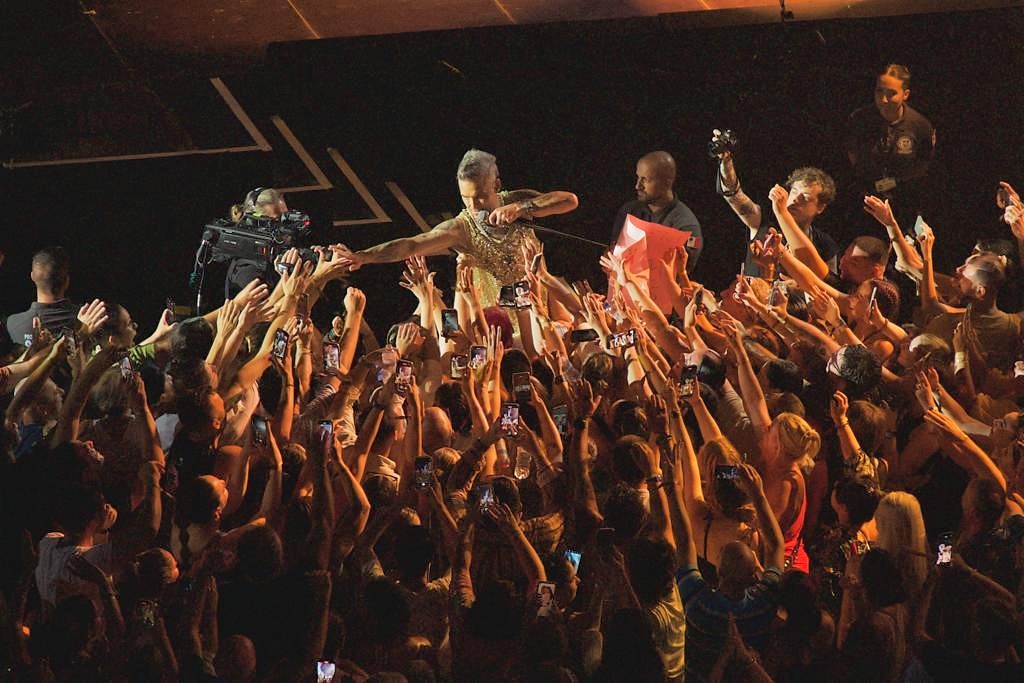 Photos: Robbie Williams wows massive crowd in Floriana