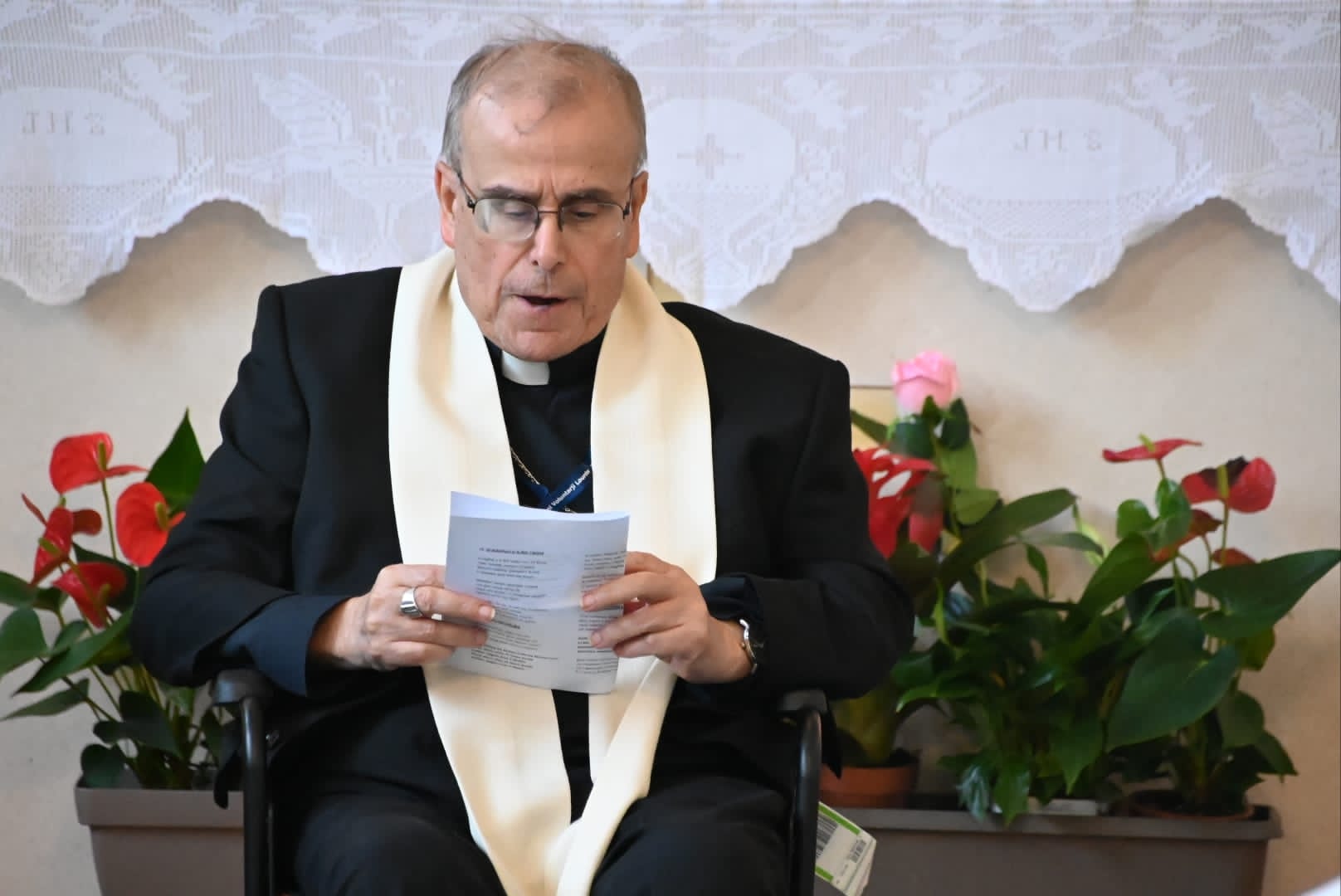 L-Arċisqof Emeritu Paul Cremona jmexxi pellegrinaġġ ta' 180 persuna f ...