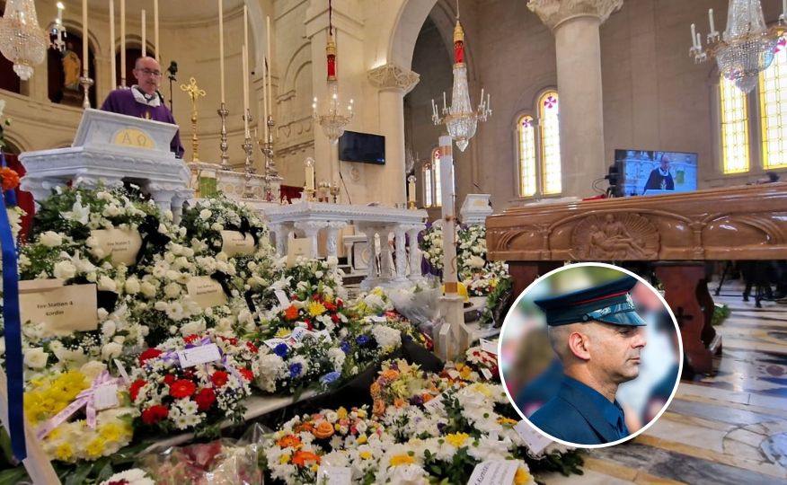 Firefighter Joseph Zammit given last farewell - Newsbook