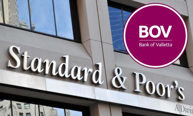Standard and Poor's (S&P) upgrades Bank of Valletta’s rating to stable