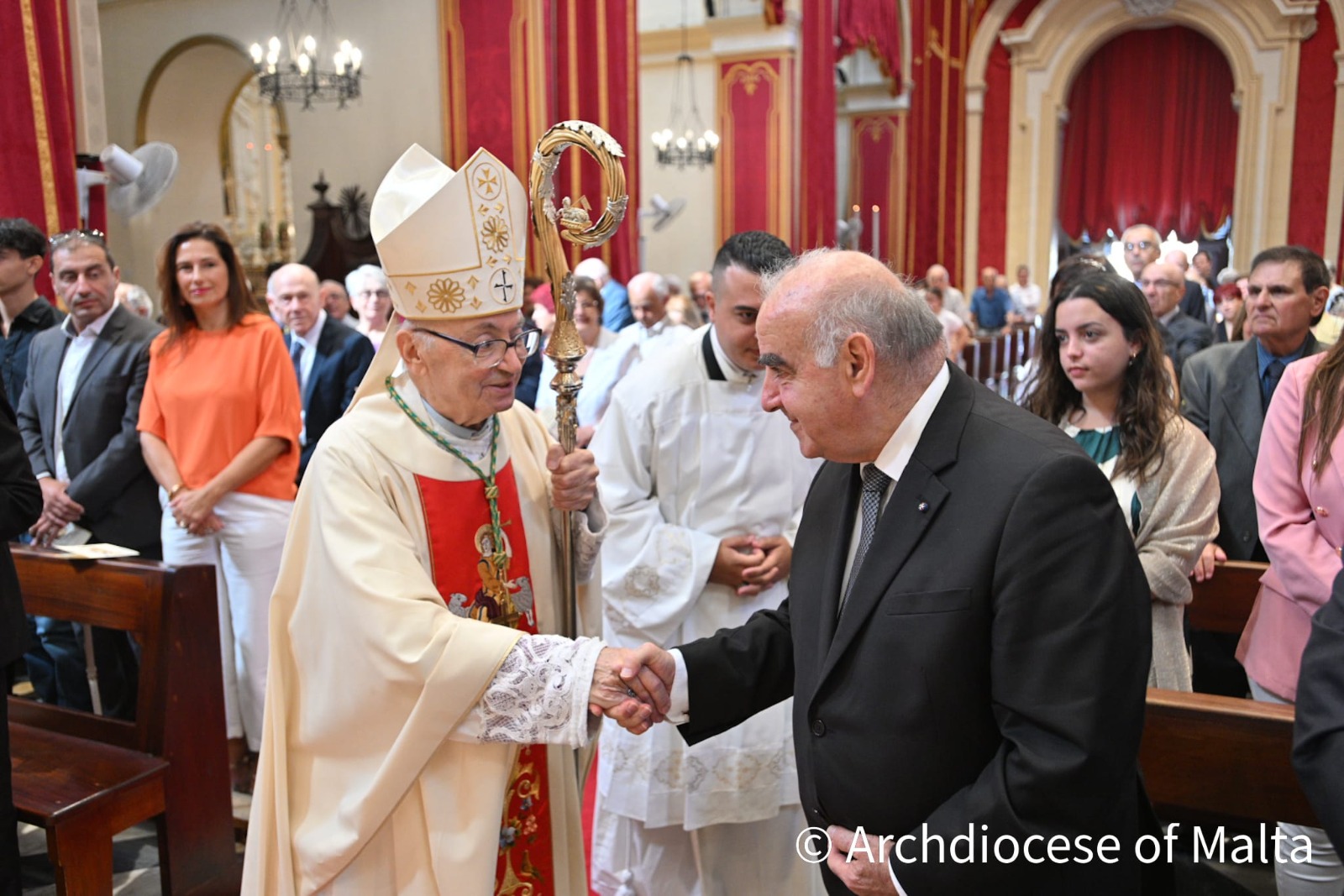 L-Isqfijiet Pawlu Cremona u George Frendo jiċċelebraw 60 sena mill ...