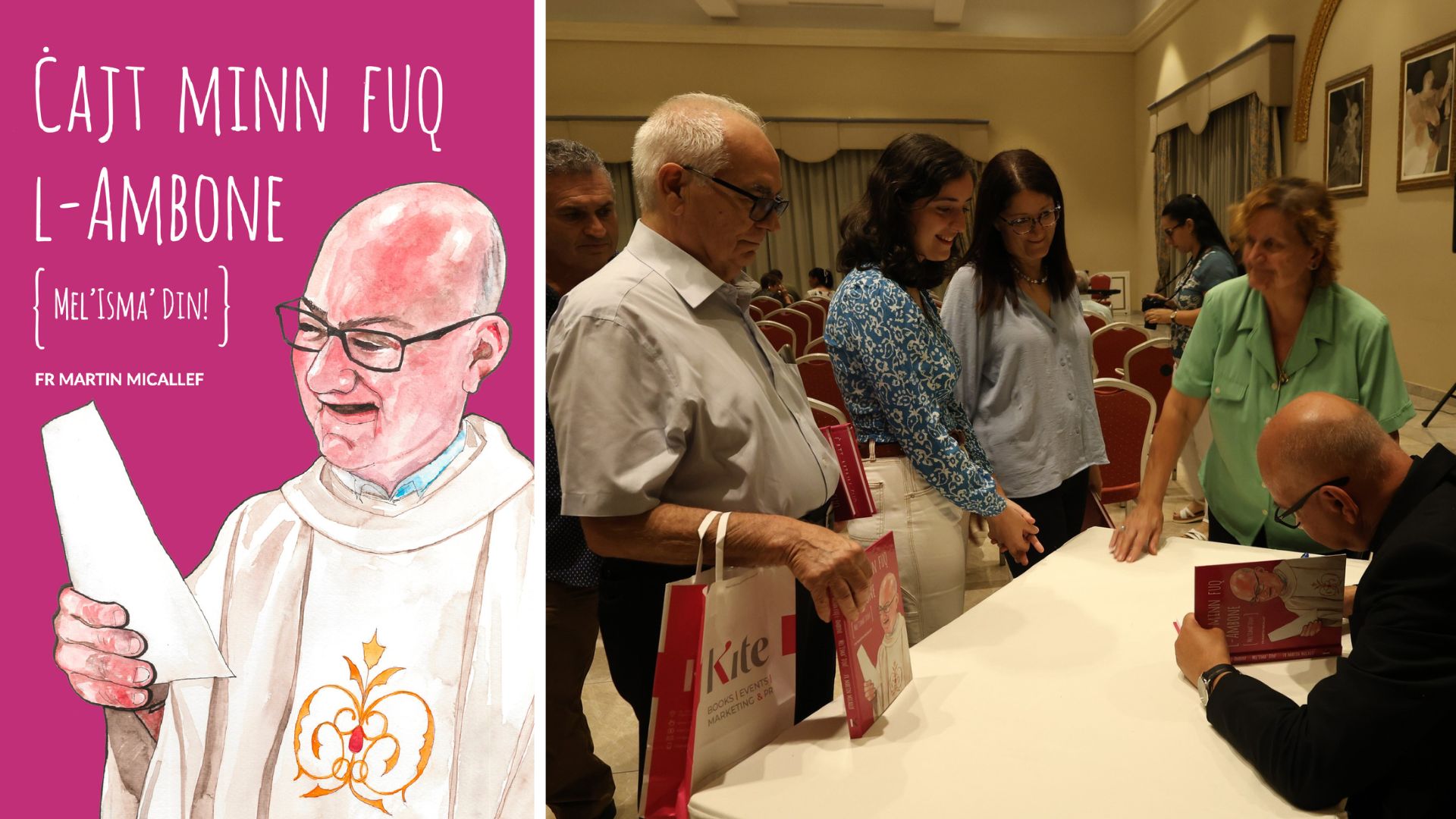 Fr Martin Micallef jirrakkonta 250 ċajta u praspura minn tiegħu