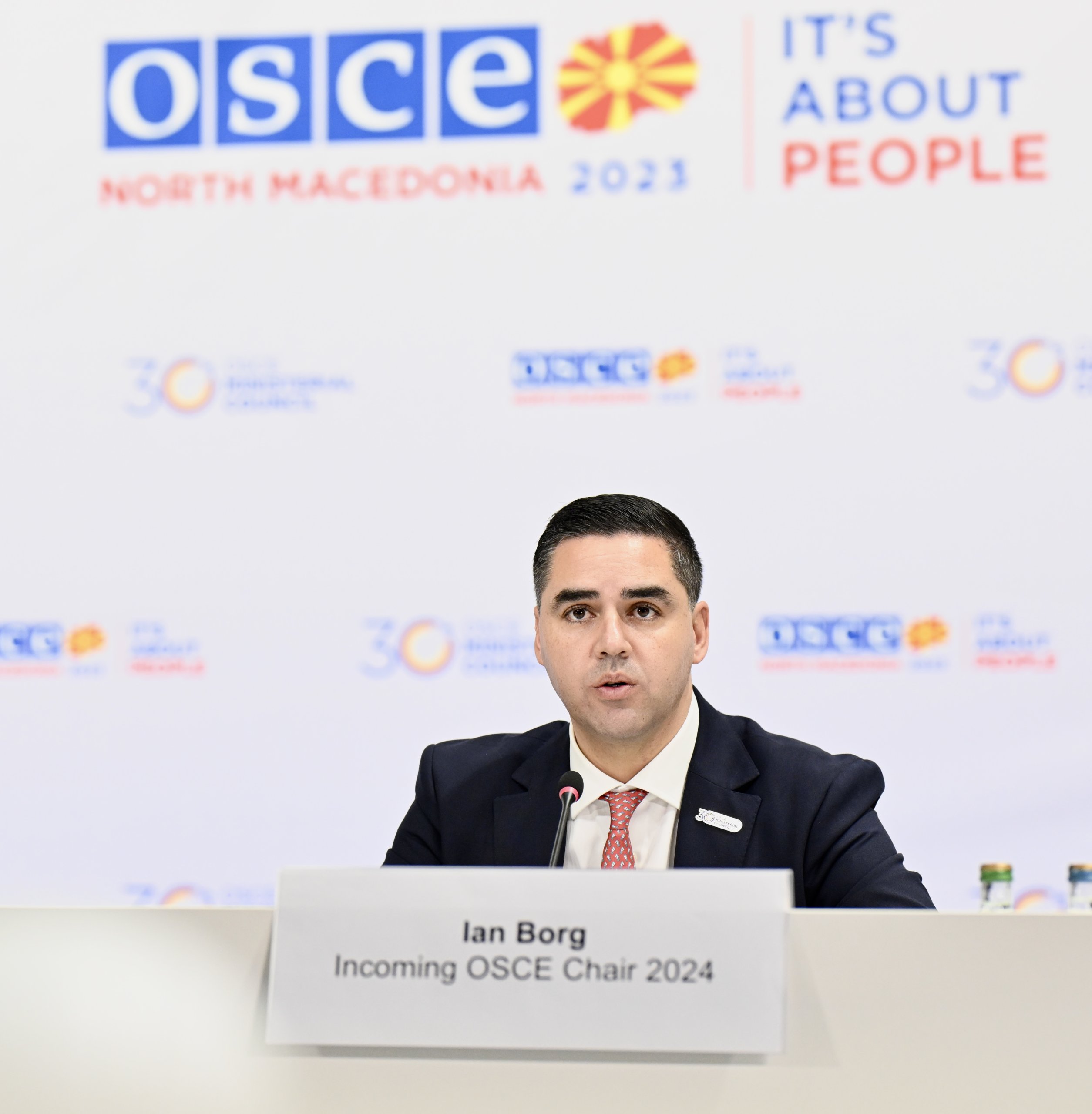 Minister Borg appointed to chair OSCE