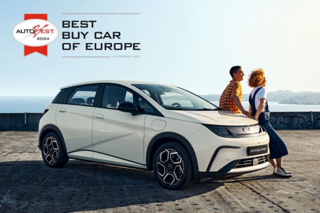 BYD DOLPHIN voted by AUTOBEST ‘Best Buy Car of Europe 2024’