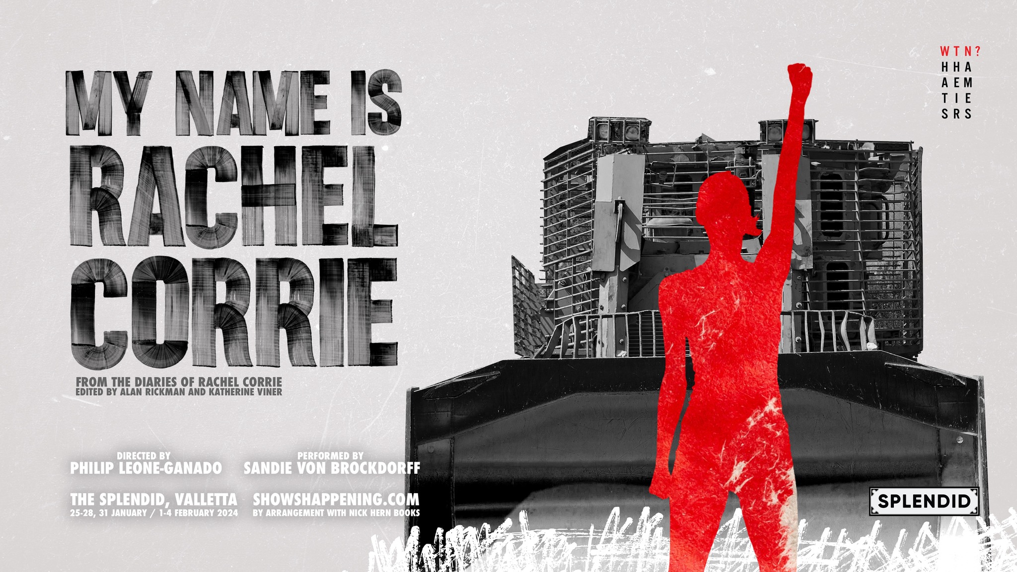 My name is Rachel Corrie - A martyr of Gaza