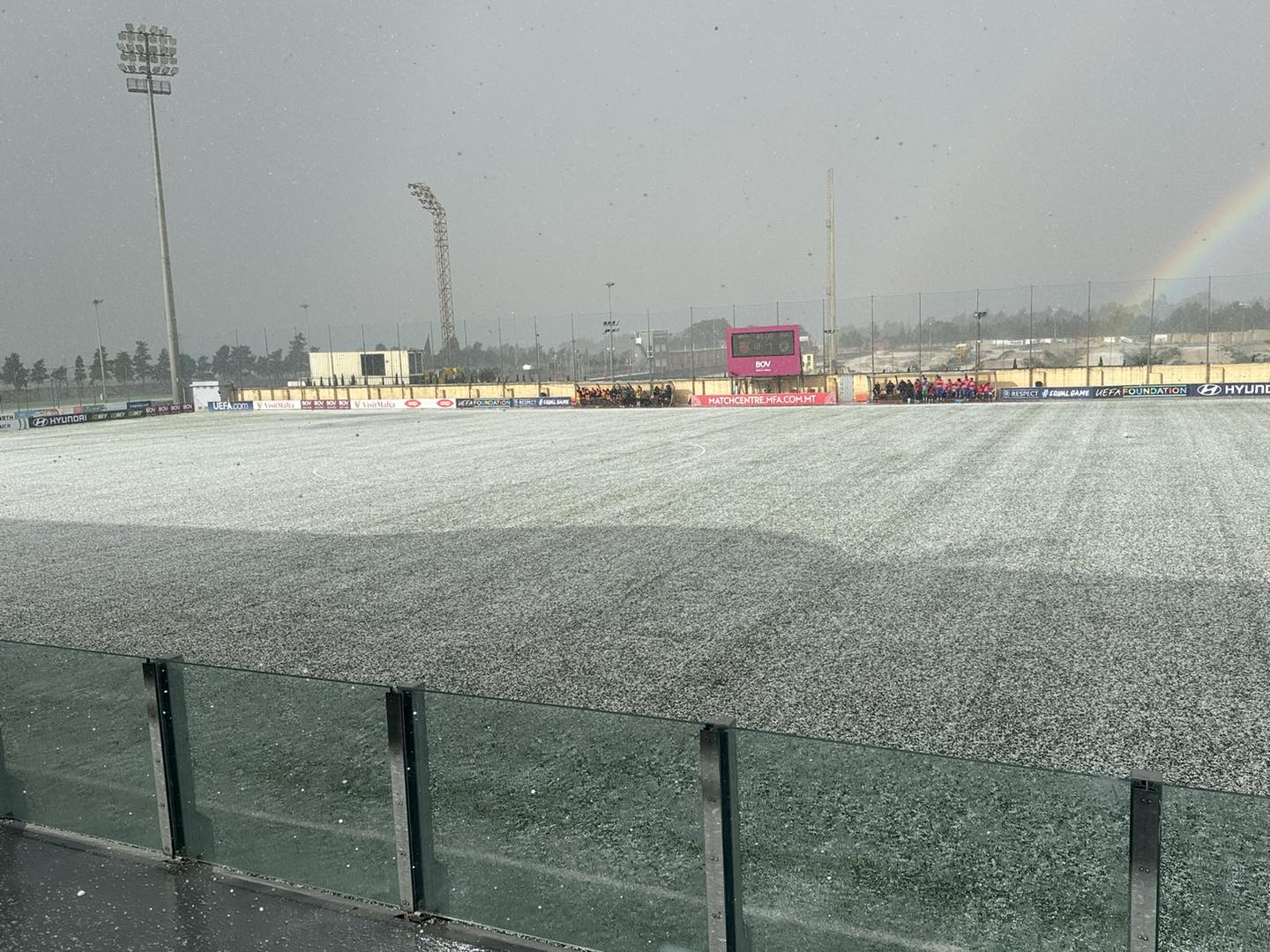 Watch: Several localities hit by hail