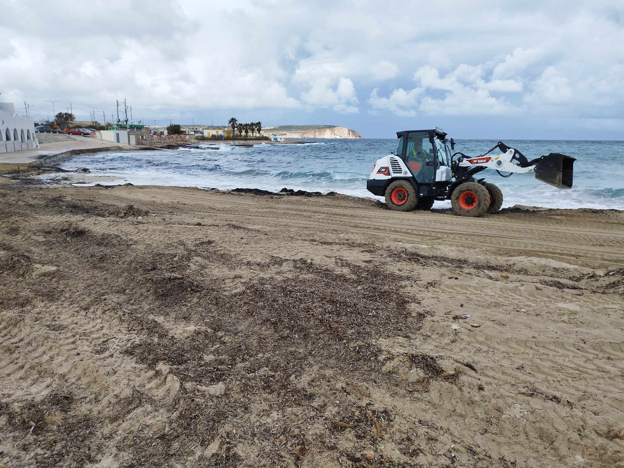 "Xogħlijiet illegali fl-Armier biex il-bajja tinkesa bil-konkos ...