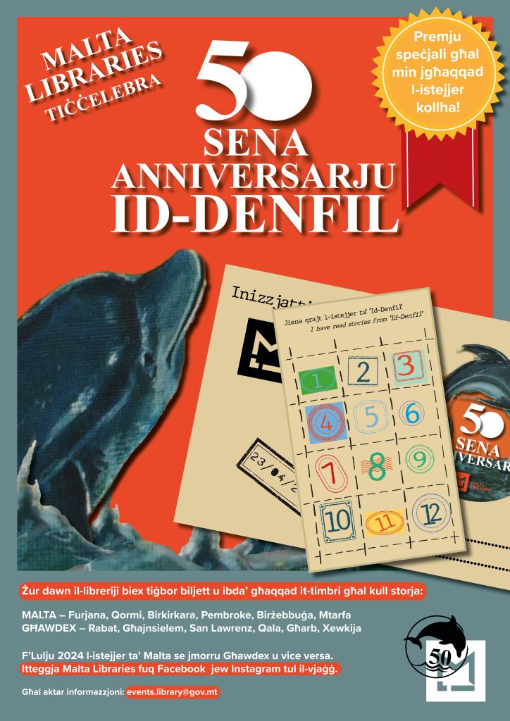 Iconic 'Id-Denfil' turns 50, to be celebrated in Libraries Week 2024
