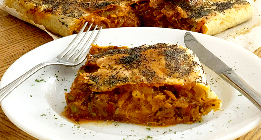 Torta bl-istuffat tal-fenek