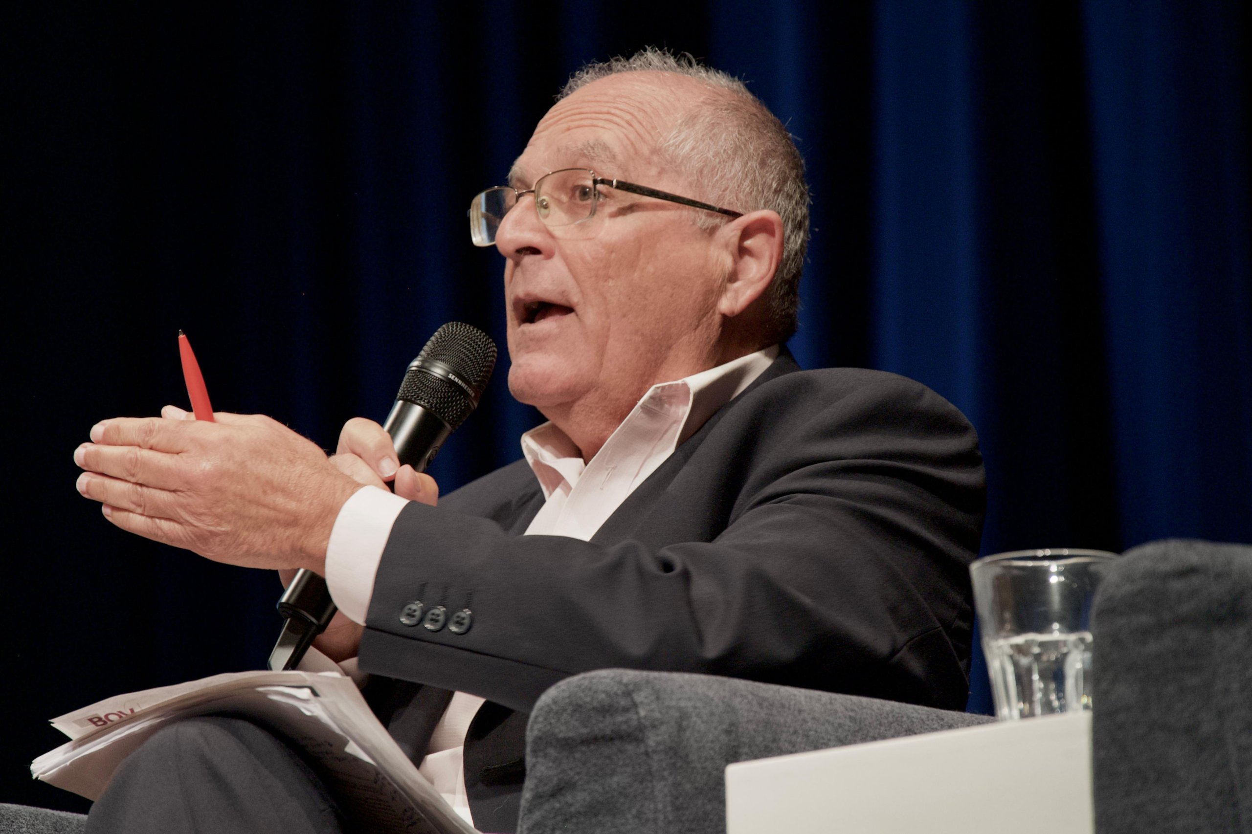 Grech Mintoff throws egg, storms out of MEP debate at University