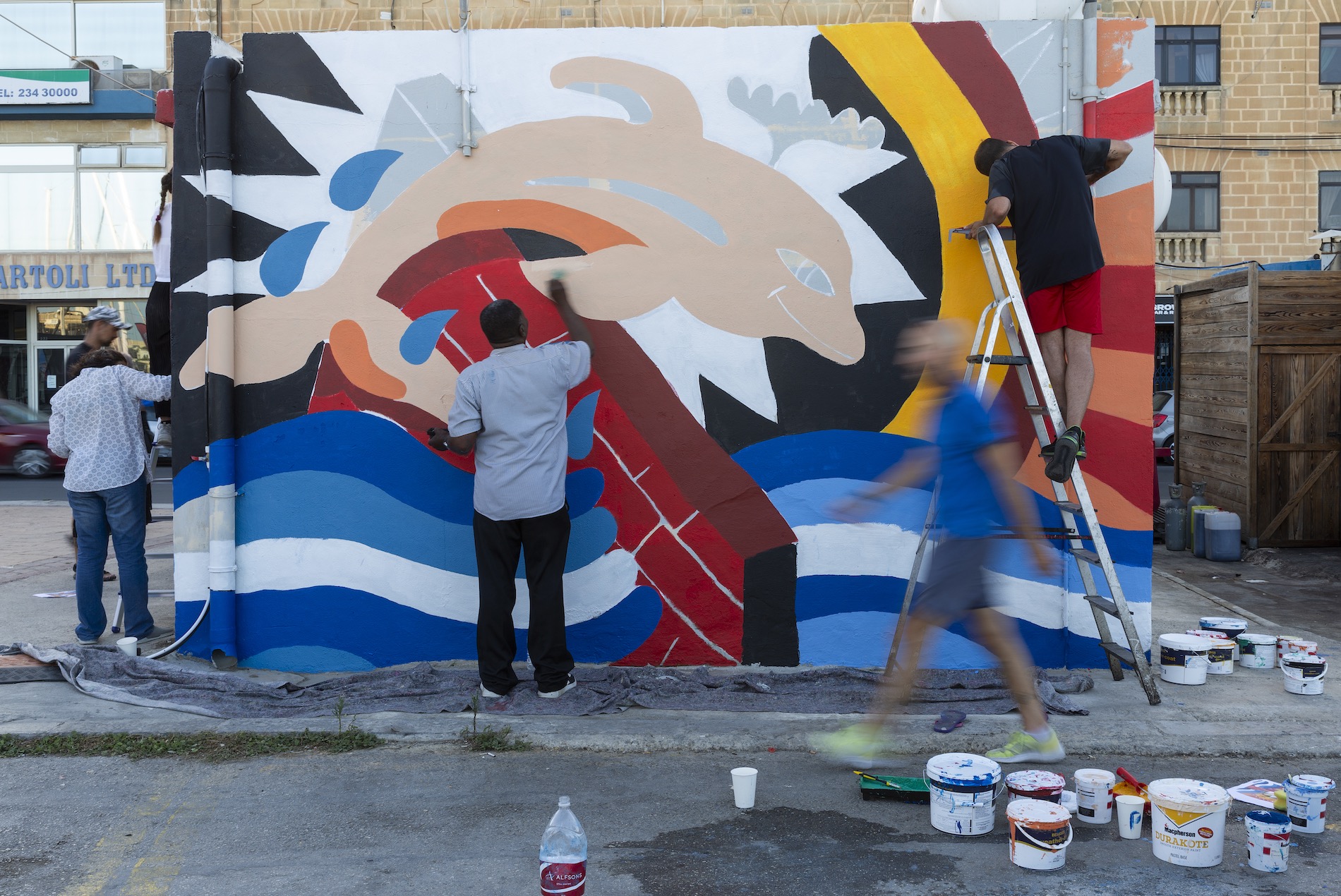 Mural inaugurated in Gżira to celebrate diversity and inclusion