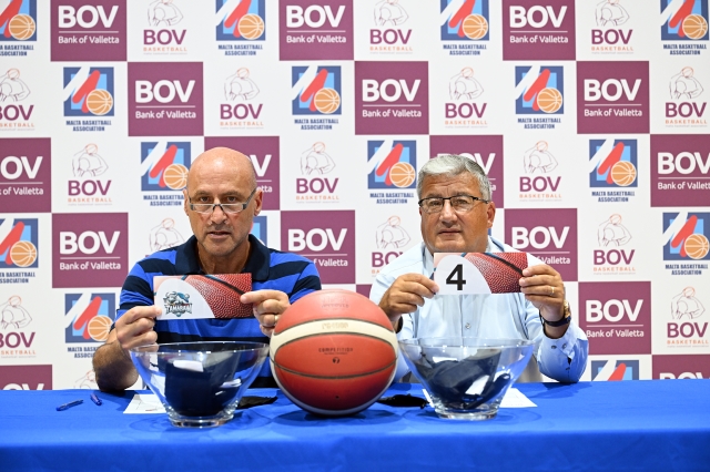 BOV Basketball knockout competitions fixtures drawn