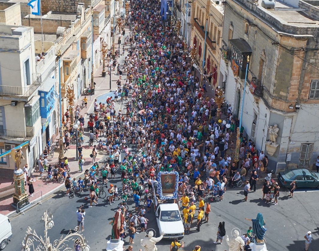 Filmat: Jingħaqdu bir-roti u muturi għall-pellegrinaġġ tradizzjonali f ...
