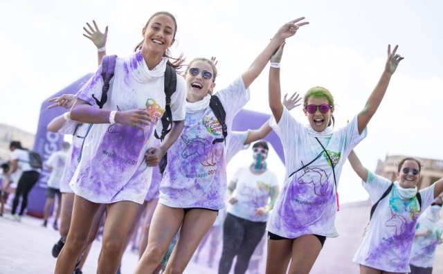 BOV Partners with colour my run for fun, well-being challenge